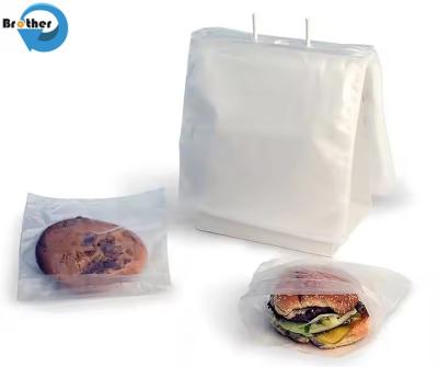 China Disposable Clear Plastic Food Bags on Rolls Cheap Custom Plastic Food Bags for sale