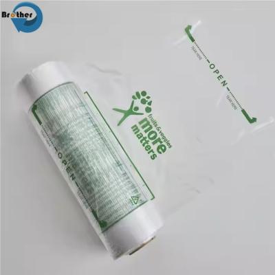 China Transparent Produce Bags on Roll Food Packaging Bags Customized Size for sale