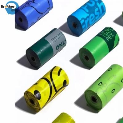 China Eco Friendly 100% Compostable Dog Poo Bag on Roll for sale