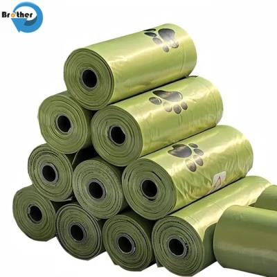 China Biodegradable Eco-Friendly Disposable Dog Pet Poop Waste Bags: Hot Selling & High Quality with Hanging Head or Dispenser for sale