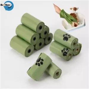 China Custom Orders Accepted T-Shirt Dog Poop Bags Compostable Garbage Bag Biodegradable Dog Waste Bag for sale