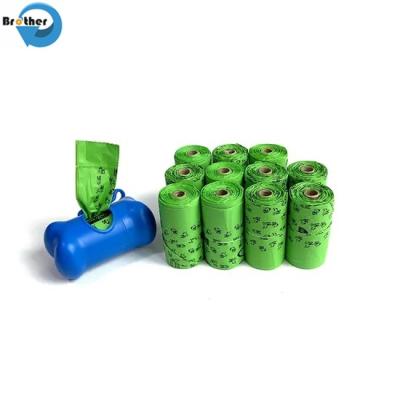 China Compostable Pet Poop Bags for Sustainable Pet Cleanup Outdoors Pet Garbage Bag for sale
