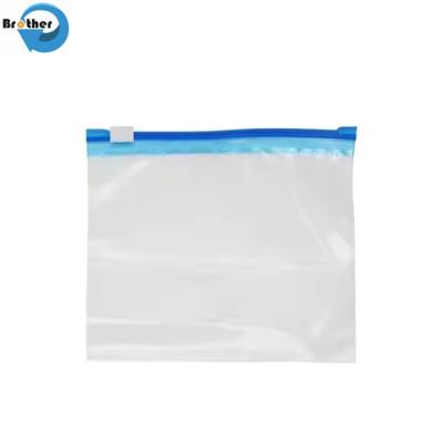 China Custom Reclosable Ziplock Bag for Fresh Food Storage - Premium LDPE Zipper Bag with Gripseal Slider for sale