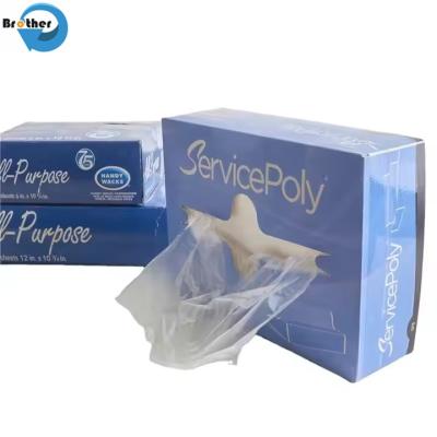 China Food Wrapping Sheet Light Plastic Deli Sheet with Dispenser Box Packaging for sale