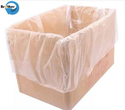 China Food Grade PE Box Liners Flat Pack or Roll Pack Plastic Carton Liner for sale