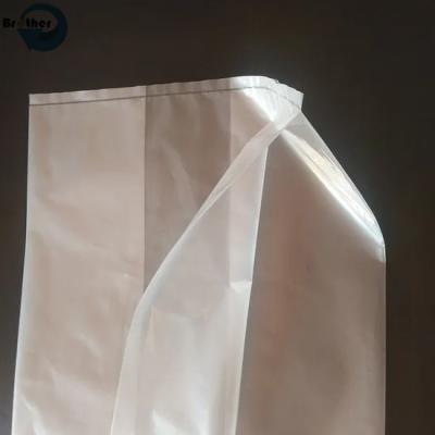 China Custom Big Size Clear Good Quality Square Bottom Bags and Liners for Wholesale for sale