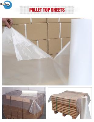 China Pallet Top Cover on Roll, Perforated LDPE Sheets for Pallet Protection for sale