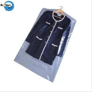 China Warning Word Random Printing Garment Packaging Bag Clear Garment/Laundry/Clothing Bag for sale