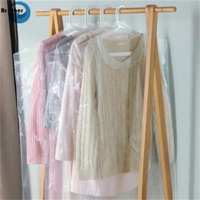 China Clear LDPE Garment Dust Cover Bag for Dress for sale