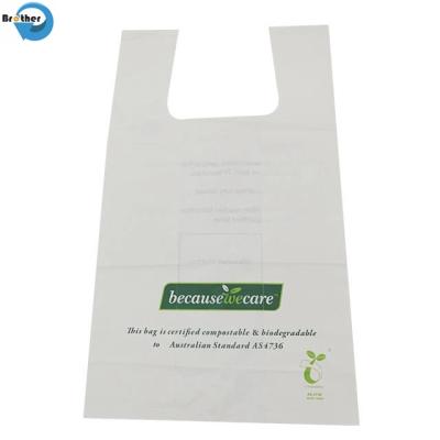 China 100% Biodegradable and Compostable Kitchen Waste Trash Bags on Roll Corn Starch Disposal Garbage Bags Match to En13432 for sale