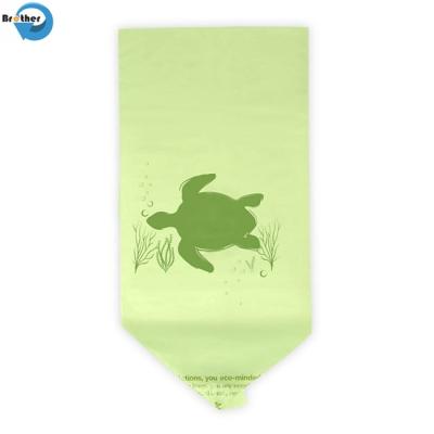 China Eco Friendly Cornstarch Compostable Bin Liners Garbage Bags Biodegradable Trash/Garbage Bags EU En13432/ASTM-D6400 Certificated 100%Biodegradable Plastic Bag for sale
