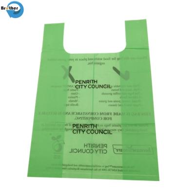 China Plastic Free Extra Thick Eco Friendly Leakproof Compostable Dog Poo Bags on Roll for sale
