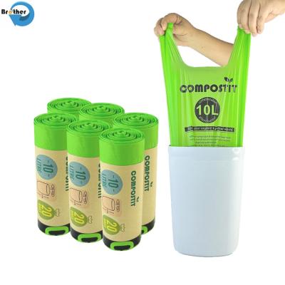 China Premium Dog Waste Bag Biodegradable Corn Plastic Compostable Eco Disposable Dog Poop Bag for Outside for sale