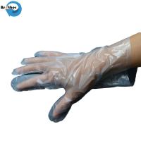 China Compostable Gloves Package Pla Biodegradable Disposable Tableware Food Grade Gloves for sale