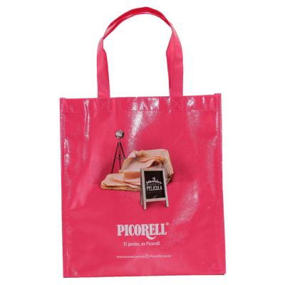 Cina Eco Reusable Large Shopping PP Woven Hand Bag in vendita