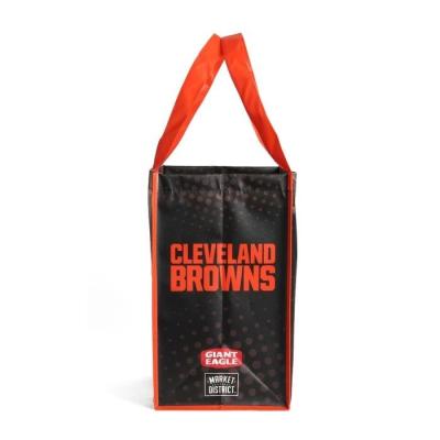 Cina Recycled Laminated Non Woven Promotional PP Woven Shopping Bag in vendita