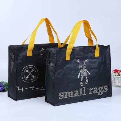 Cina Promotional Durable Laminated Foldable PP Woven Grocery Shopping Bag in vendita