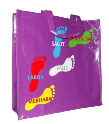 Cina Fashionable PP Woven Shopping Bag for Apparel in vendita