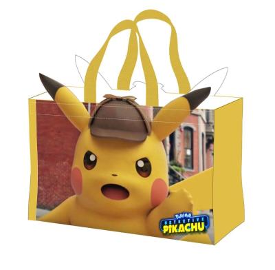 Cina Reusable Promotional PP Woven Zipper Tote Shopping Bag in vendita
