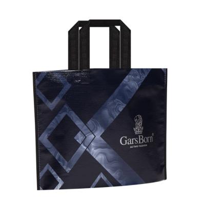 Cina Recycled PP Woven Laminated Shopping Bags for Christmas Advertising in vendita