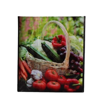 Cina Foldable Recyclable Plastic Printed Tote Carry Handle Plastic Shopping Bag in vendita
