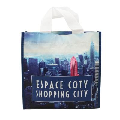 Cina Chinese Manufacturer Recycled Wholesale Promotion Custom Logo Printed Reusable Tote Shopping PP Woven Laminated Bag in vendita