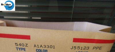 Cina Empty Tile Adhesive Bags 20 Kg 25kg 50kg Logo Print 2 Ply Kraft Paper Laminated PP Woven Valve Cement Bag in vendita