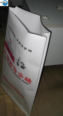 Cina Custom Printed 8kg Kraft Paper Laminated with PP Woven Charcoal Packing Bag, Paper Bag for Hardwood Lump Charcoal in vendita