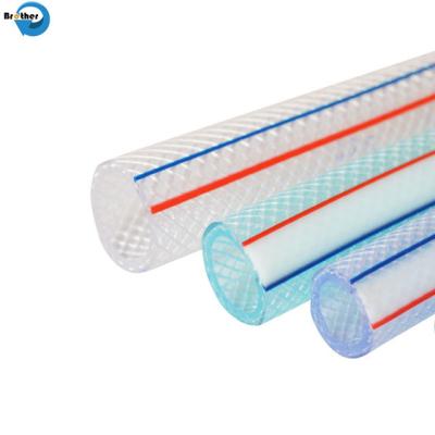 Cina Colorful Flexible Fiber Braided Reinforce Plastic PVC Garden Water Hose in vendita