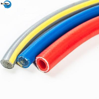 Cina Non Kink Flexible Fiber Braided Reinforced PVC Garden Water Tube Pipe Hose for Irrigation in vendita
