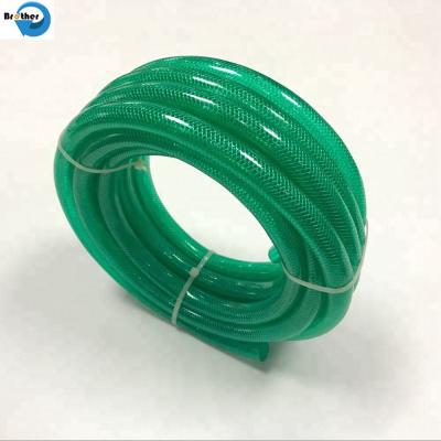 Cina Flexible Fiber Braided Reinforced PVC Garden Pipe Plant Flexible PVC Garden Hose for Water Irrigation in vendita
