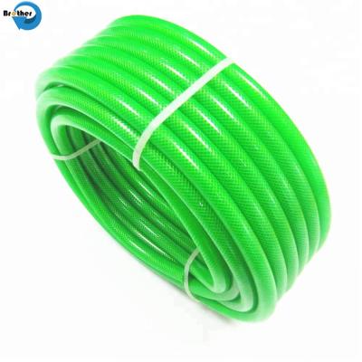 Cina Flexible Fiber Braided Reinforced PVC Garden Pipe Plant Flexible PVC Garden Hose for Water Irrigation in vendita