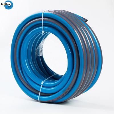 Cina Clear Plastic Vinyl Tubing Fiber Reinforced Braided PVC Tube Pipe Hose for Water Transfer in vendita