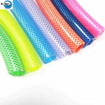 Cina Hot Sale Clear Plastic PVC Pipe Fiber Reinforced Braided Water Hose PVC Hose in vendita