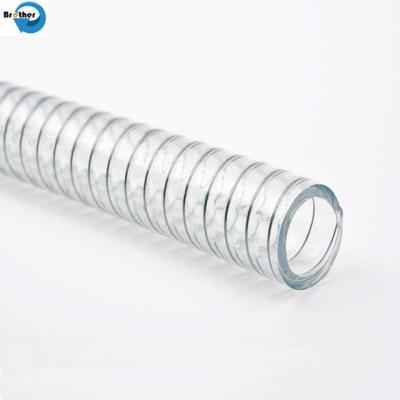Cina Transparent/Clear Food Grade PVC Steel Wire Reinforced Suction Hose in vendita