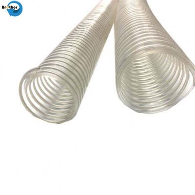 Cina Transparent/Clear Food Grade PVC Steel Wire Reinforced Suction Hose in vendita