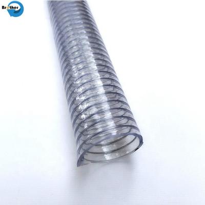 Cina Transparent/Clear Food Grade PVC Steel Wire Reinforced Suction Hose in vendita