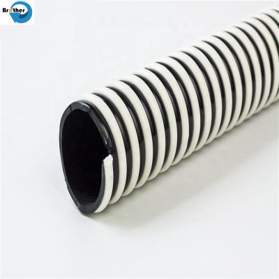 China 1.5 Inch Transparent PVC Steel Wire Reinforced Watering Suction Hose for sale