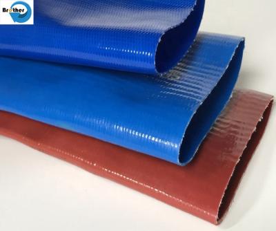 Cina High Quality with Best Service PVC Blue Water Discharge Layflat Hoses in vendita