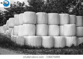 Cina China White Hay Cover Tarps , Plastic PP Woven Hay Bale Stack Covers For Wrapping Alfalfa Hay in vendita