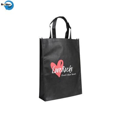 China Wholesale Price Custom Printed Recycle Reusable PP Laminated Non Woven Tote Shopping Bags Te koop