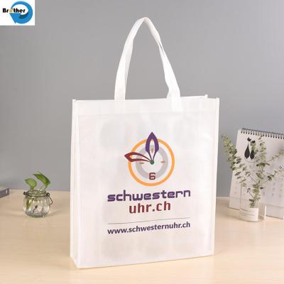 China Wholesale Price Custom Printed Recycle Reusable PP Laminated Non Woven Tote Shopping Bags Te koop