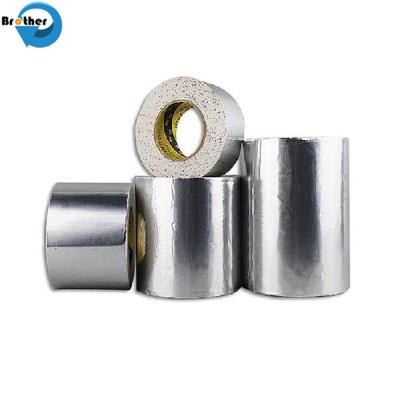 China Insulating Glass Making Aluminum Spacer Bar Coating Round Spacer Double Side Butyl Rubber Tape for sale