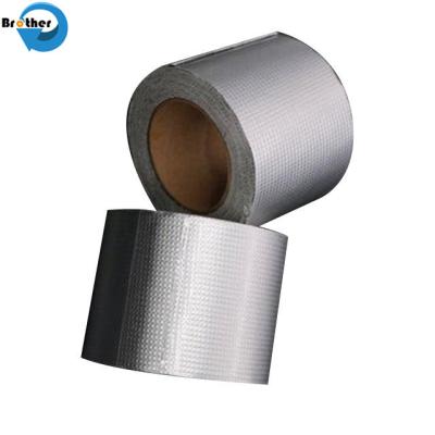Cina Aluminum Foil Butyl Waterproof Tape Rubber Sealing Repair Roof Tape Waterproofing Roofing Tape in vendita