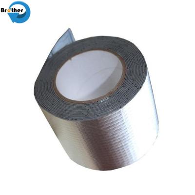 Cina Aluminum Foil Butyl Waterproof Tape Rubber Sealing Repair Roof Tape Waterproofing Roofing Tape in vendita