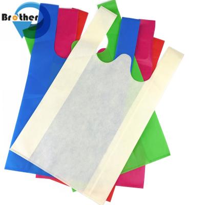 China Cheap Custom Promotion Simple PP Non-Woven Shopping Bag Recyclable Foldable Laminated Nonwoven Carrier Drawstring Fabric for sale