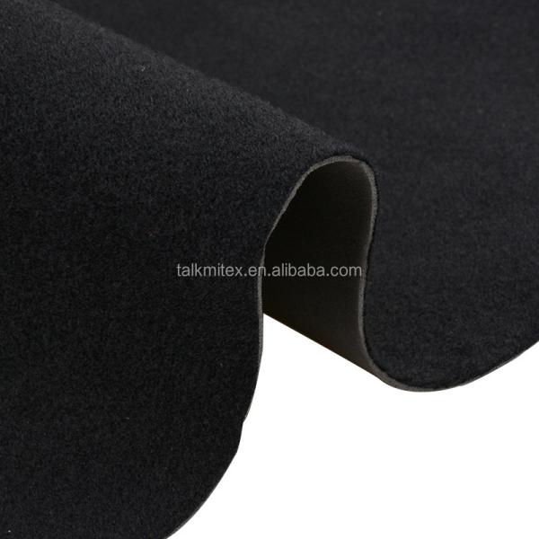 Quality Medical Protective Gear's Breathable Brushed Velvet Composite EVA Fabric Warp Knitted Jacquard Style for sale