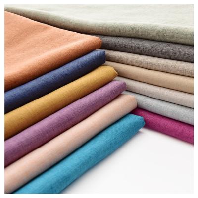 China 2025 Home Textile Print and Dyed Linen Cotton and Viscose Woven Fabric for sale