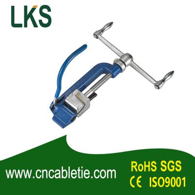 China Heavy Duty Stainless Steel Strapping Tool - Professional Manual Banding & Tensioning Tool for 3/16