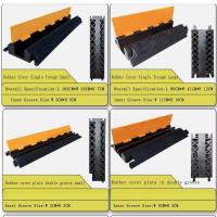 China Durable 1-Hole Outdoor Speed Bump, Cable Protector for sale